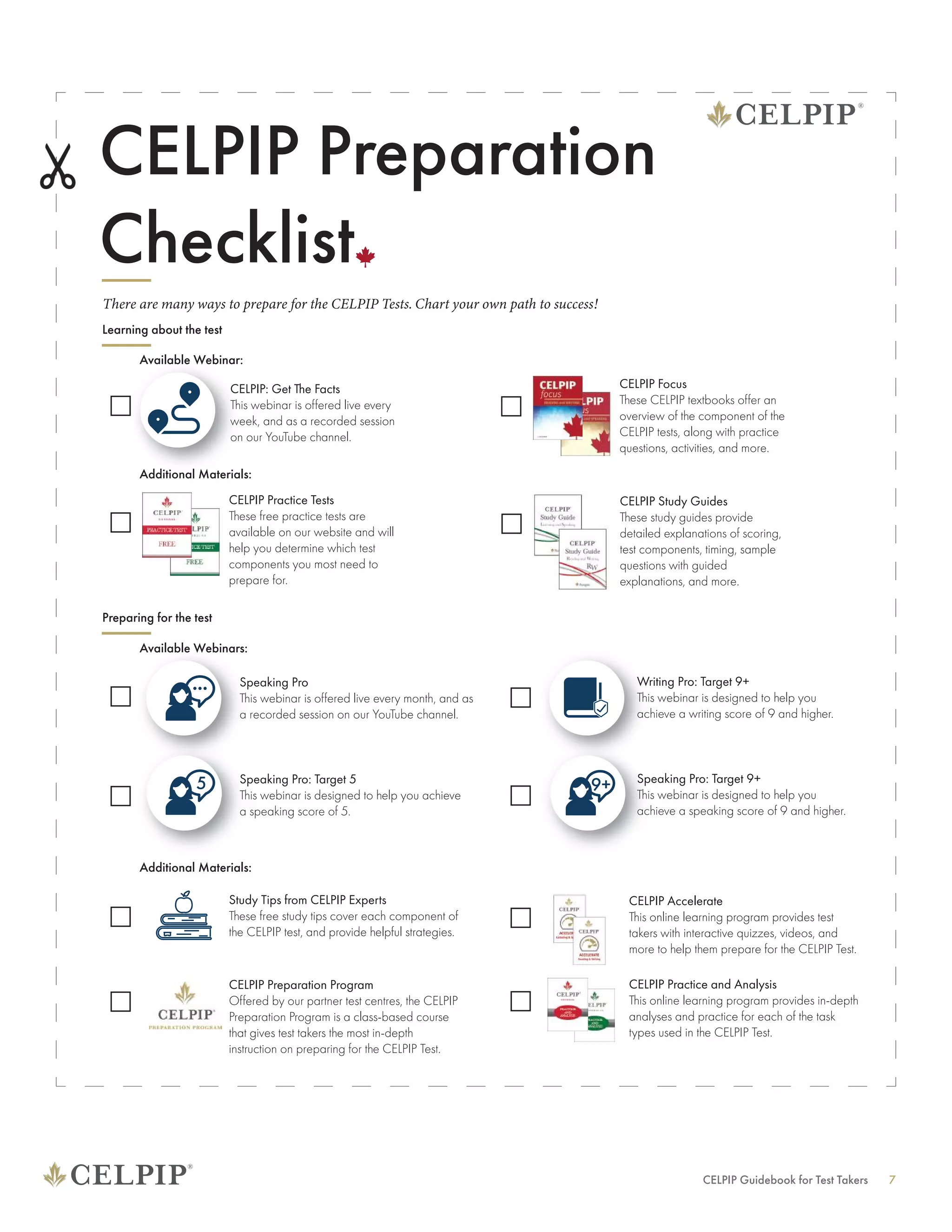 Guidebook celpip-test-takers-6-1 | PDF