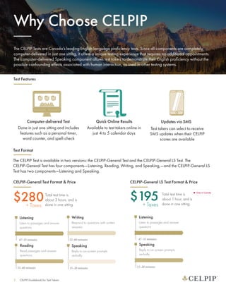 Guidebook celpip-test-takers-6-1 | PDF