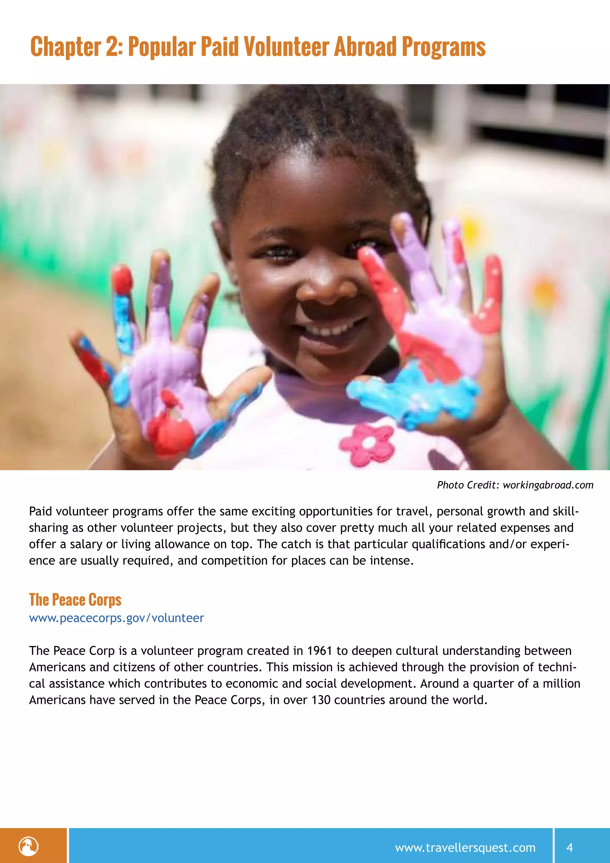 Paid Volunteer Abroad Guide | PDF