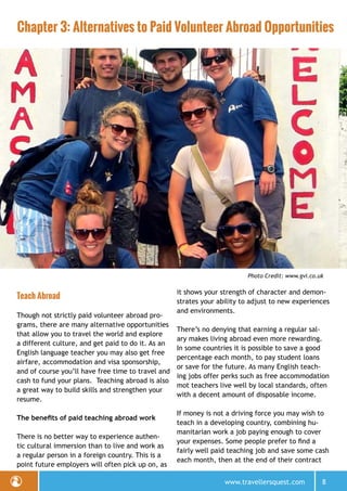 Paid Volunteer Abroad Guide | PDF