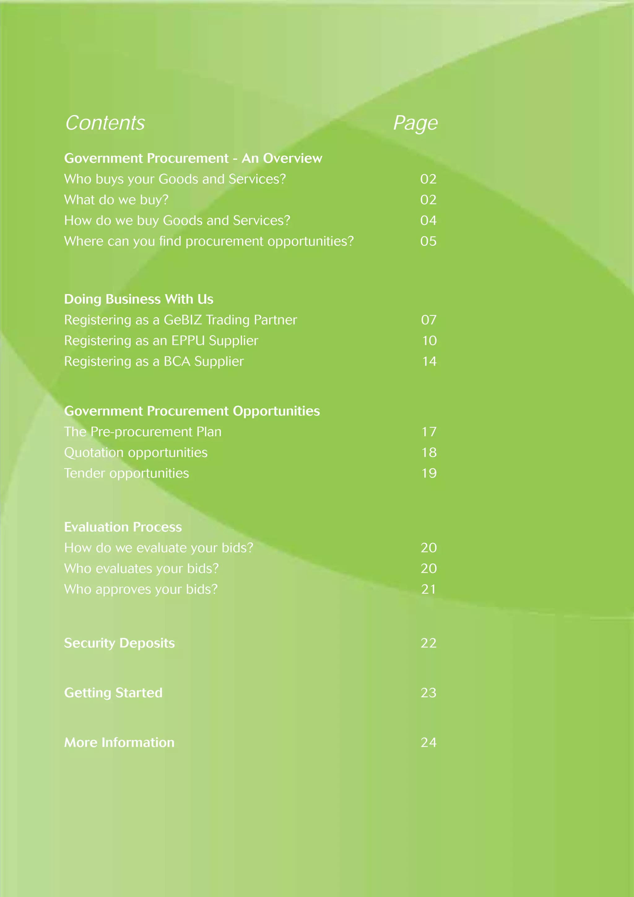 Guidebook Government Procurement Guide For SMEs | PDF