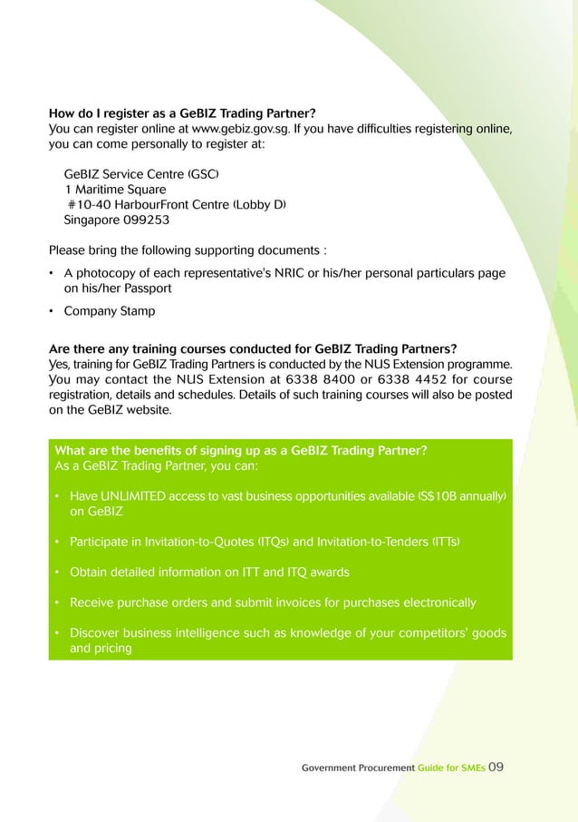 Guidebook Government Procurement Guide For SMEs | PDF