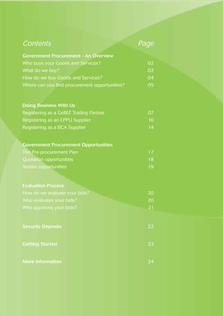 Guidebook Government Procurement Guide For SMEs | PDF