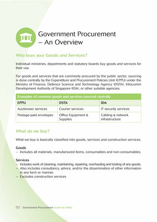 Guidebook Government Procurement Guide For SMEs | PDF