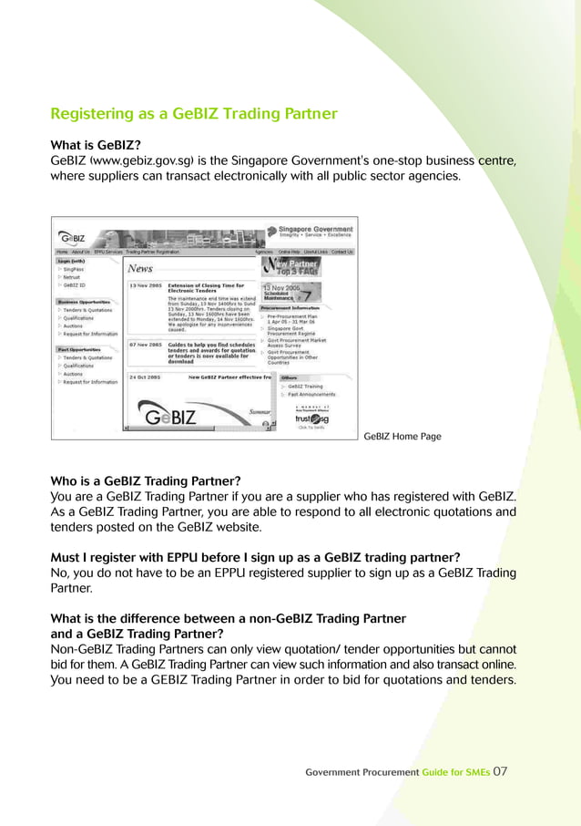 Guidebook Government Procurement Guide For SMEs | PDF