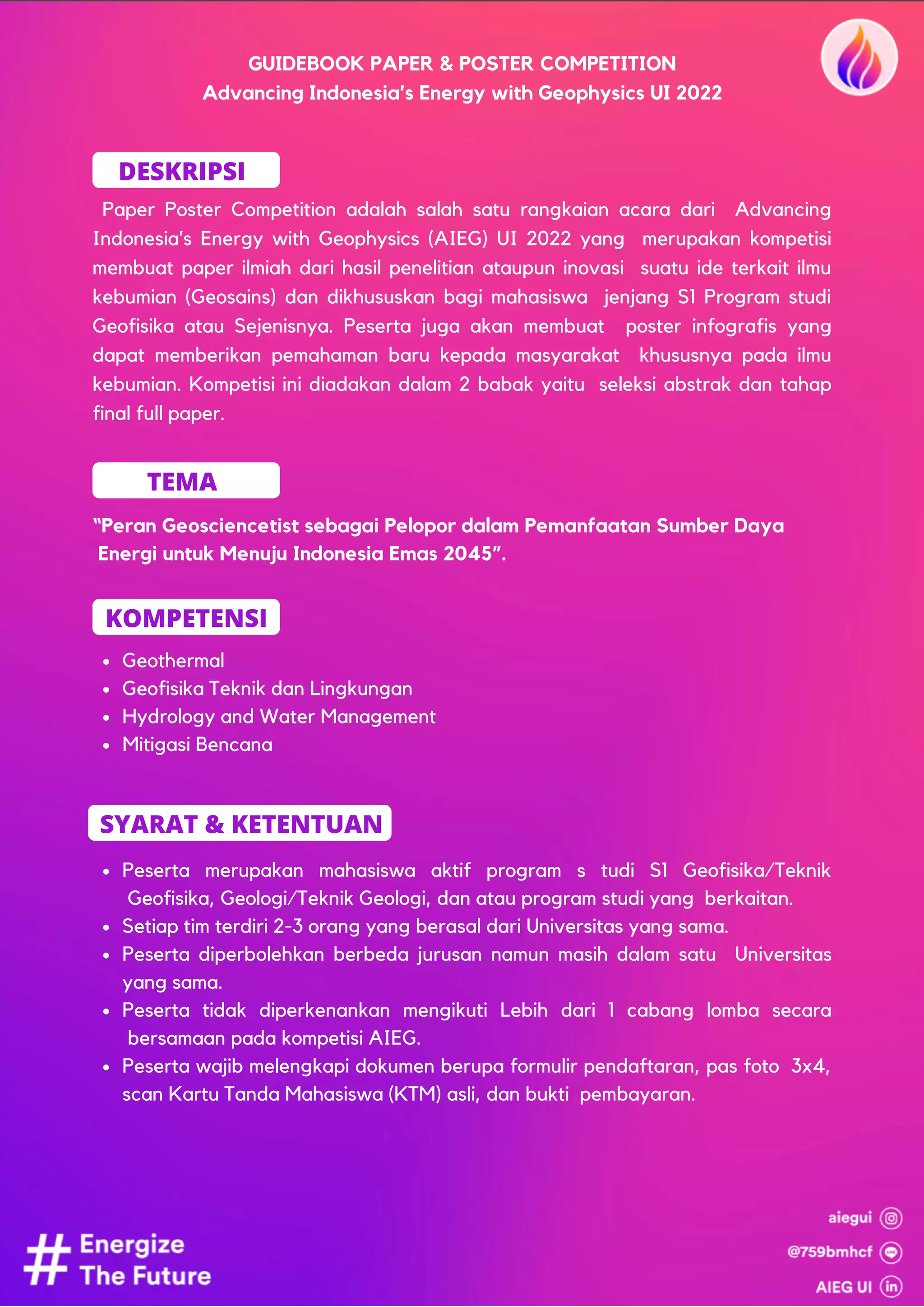 Guidebook paper & poster aieg 2022 | PDF