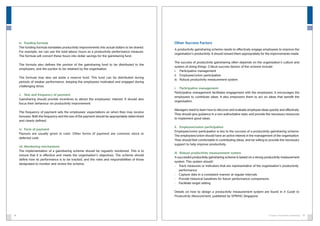 Guidebook productivity gainsharing | PPT