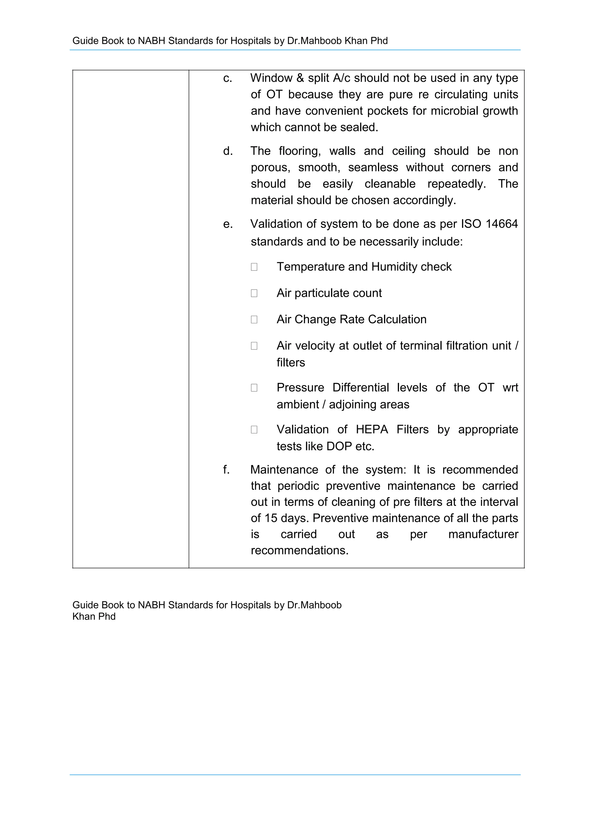 Guide Book to NABH Standards for Hospitals by Dr.Mahboob Khan Phd | PDF