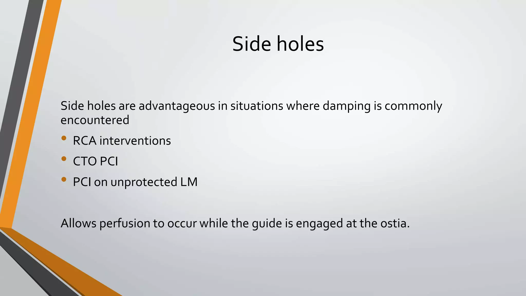Guide catheters in coronary intervention | PPTX