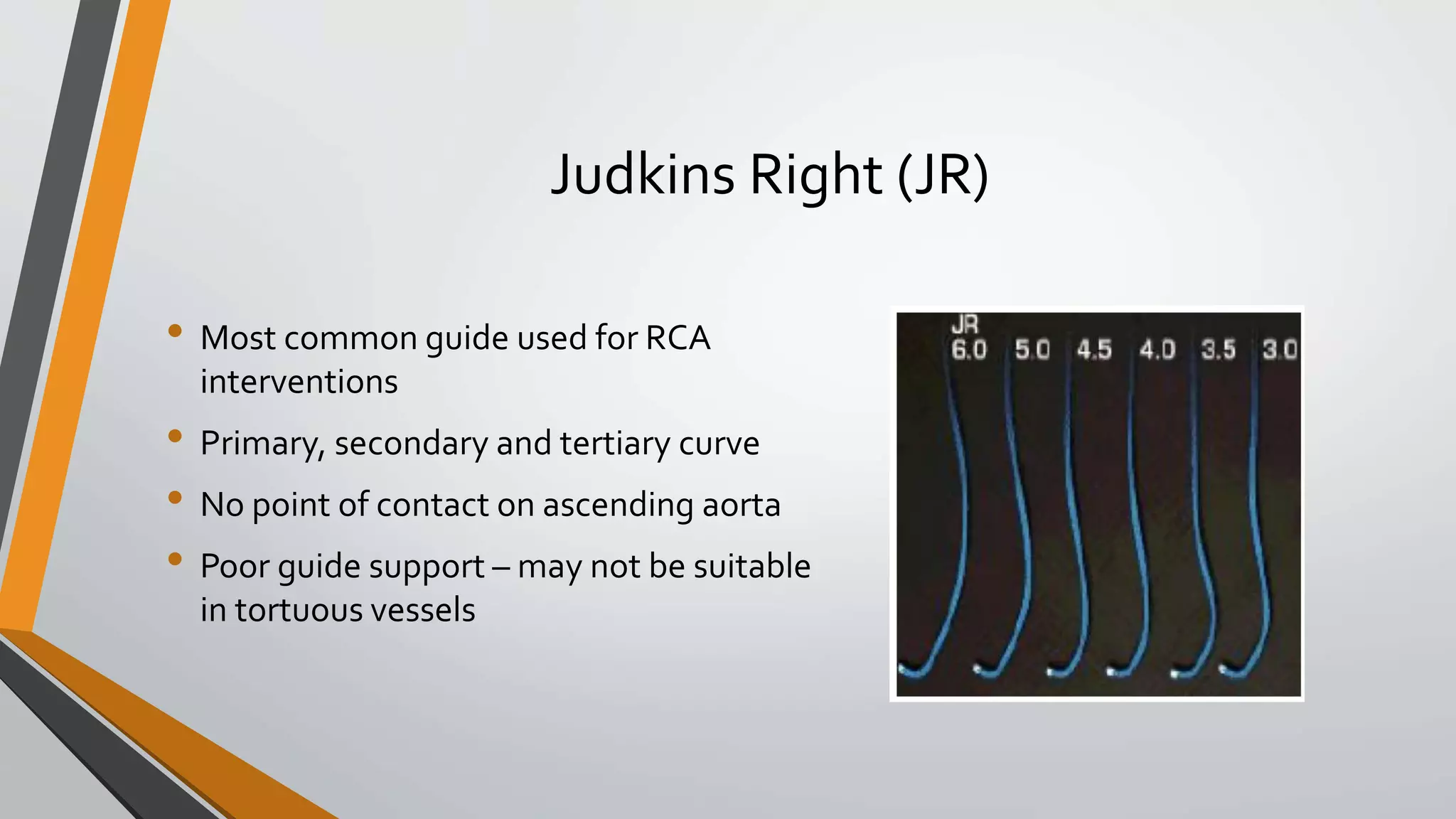 Guide catheters in coronary intervention | PPTX