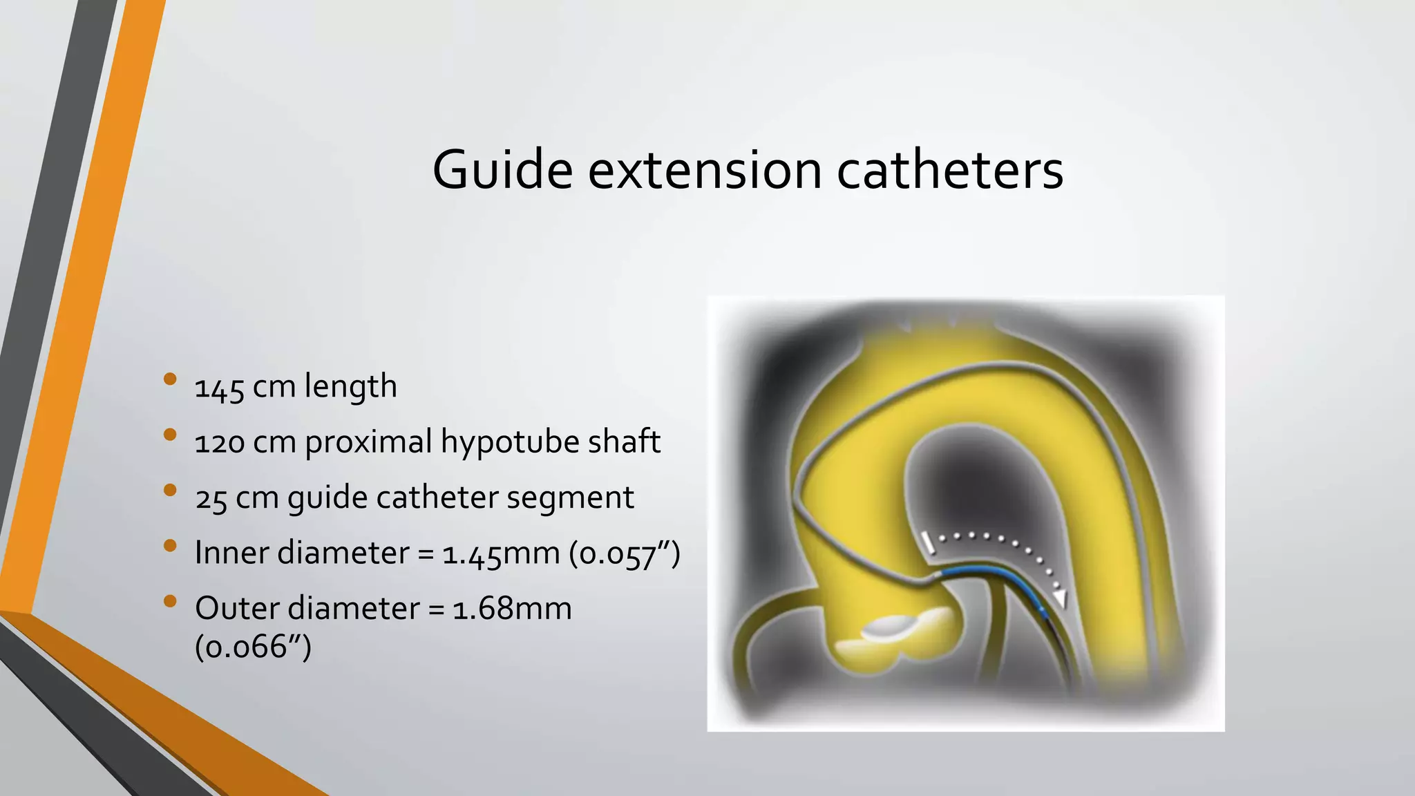 Guide catheters in coronary intervention | PPTX