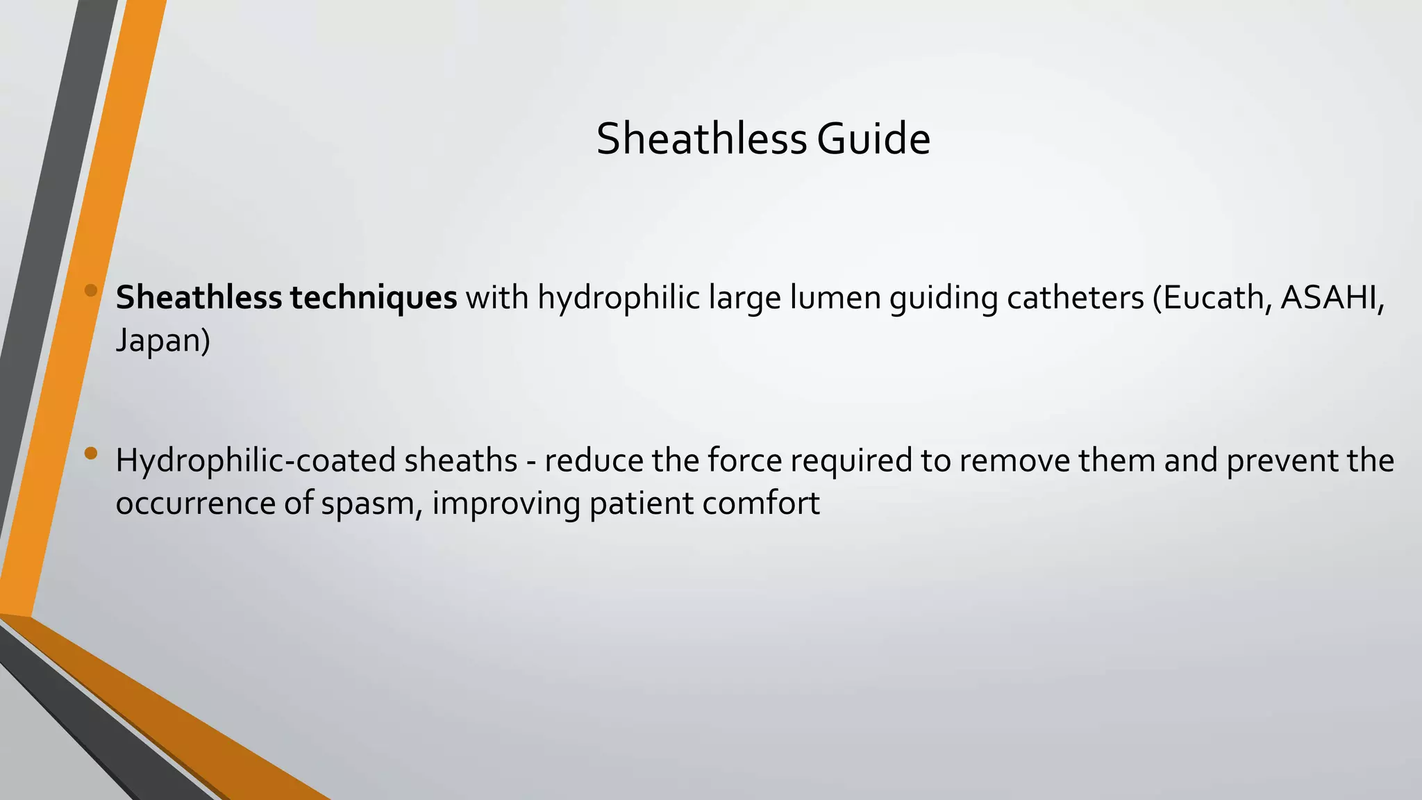 Guide catheters in coronary intervention | PPTX