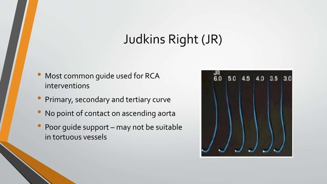 Guide catheters in coronary intervention | PPTX