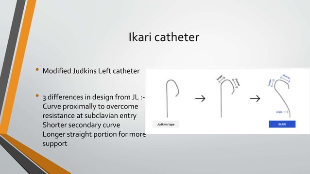 Guide catheters in coronary intervention | PPTX