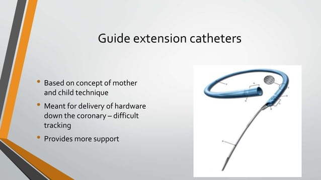 Guide catheters in coronary intervention | PPTX