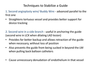 guide catheter during coronary artery disease.ppt
