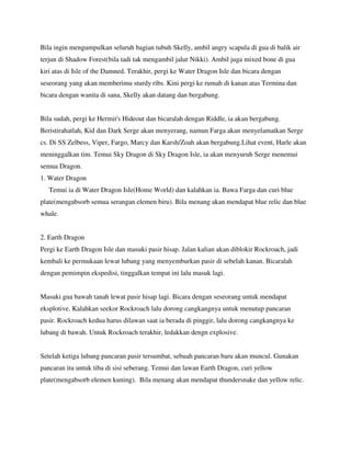 Guide chrono cross | PDF