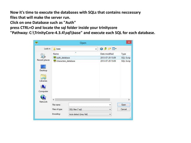 Guide to compile your own 4.3.4 cataclysm server | PPTX | Databases | Computer Software and ...