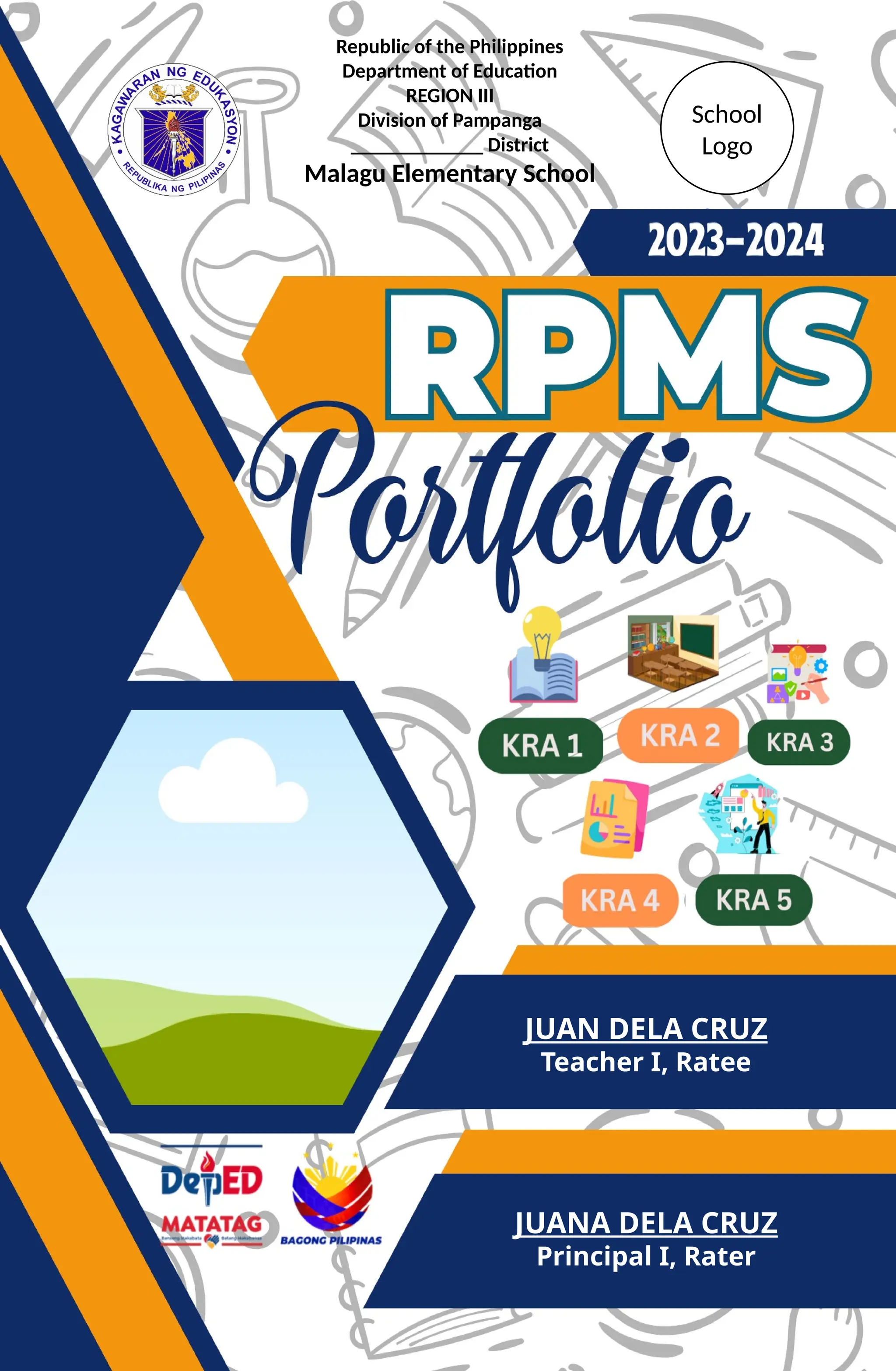 GUIDED-RPMS PORTFOLIO - COVER 10 designs | PPTX