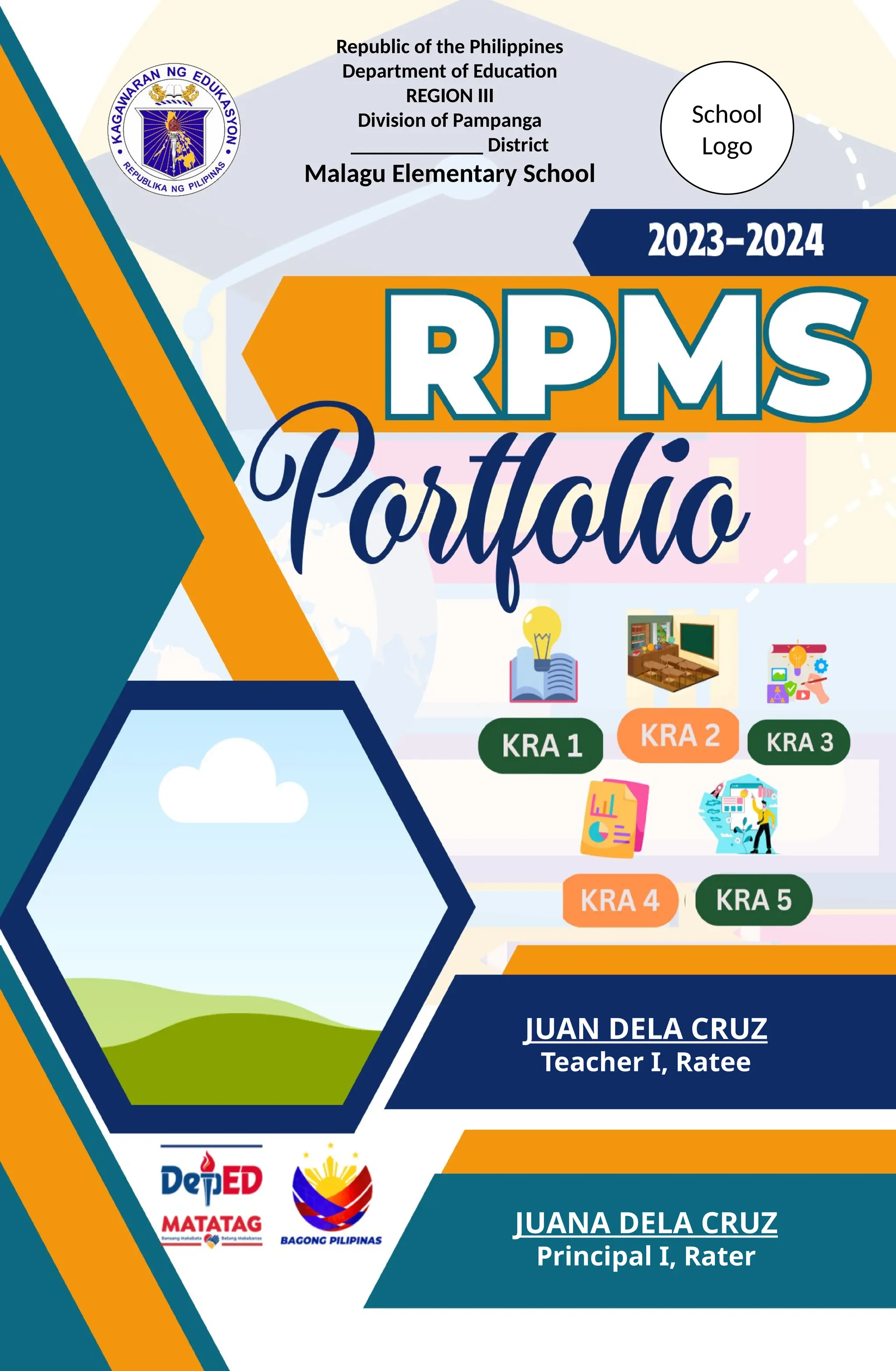 GUIDED-RPMS PORTFOLIO - COVER 10 designs | PPTX