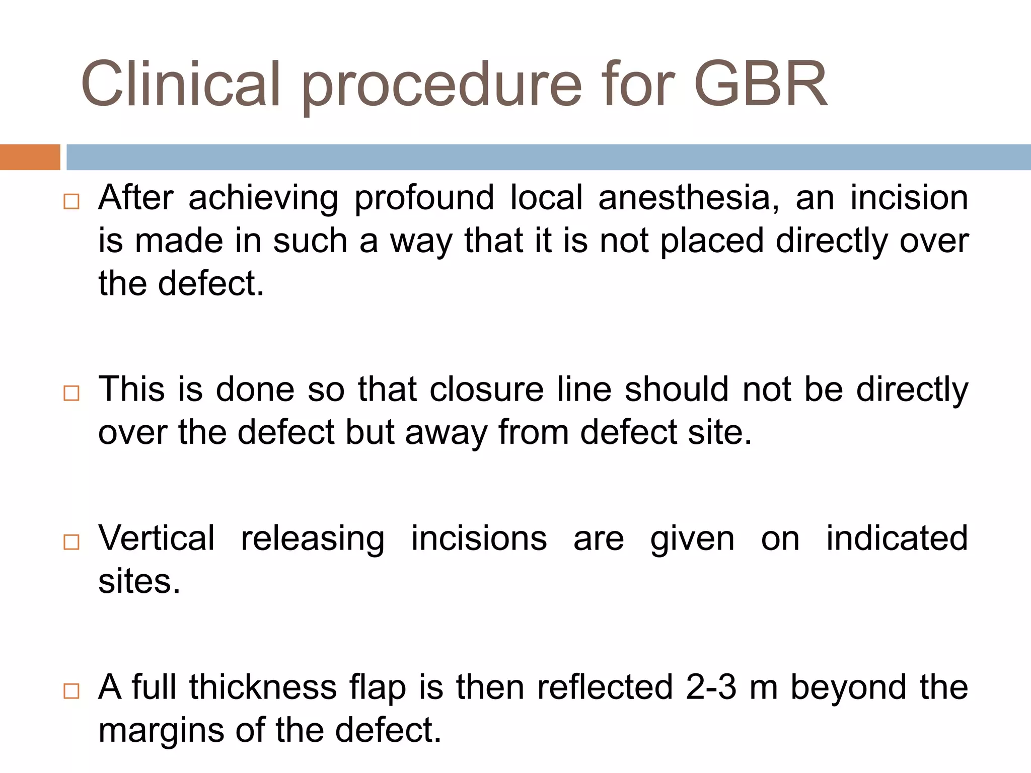 Guided bone regeneration | PPTX