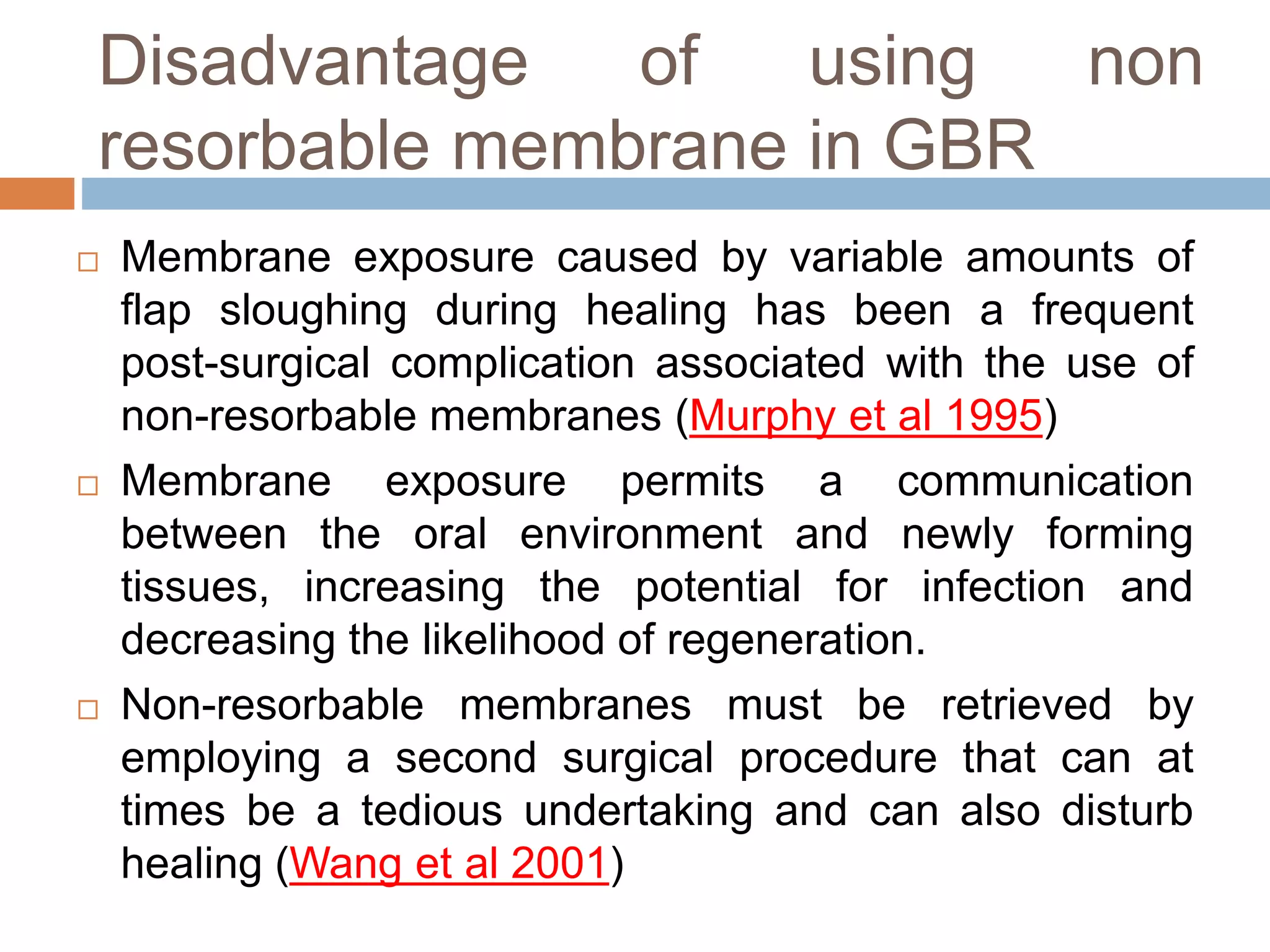 Guided bone regeneration | PPTX