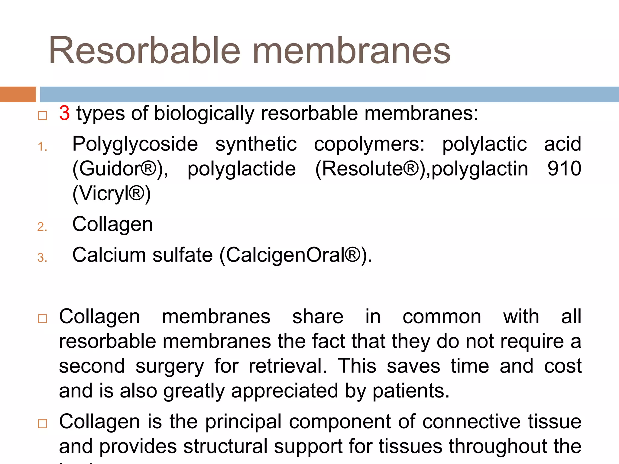 Guided bone regeneration | PPTX