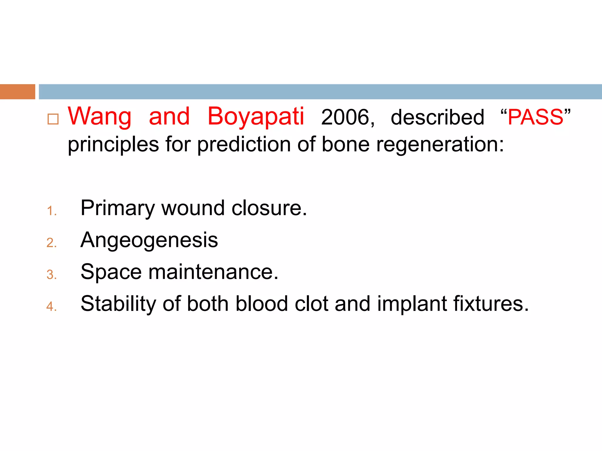 Guided bone regeneration | PPTX