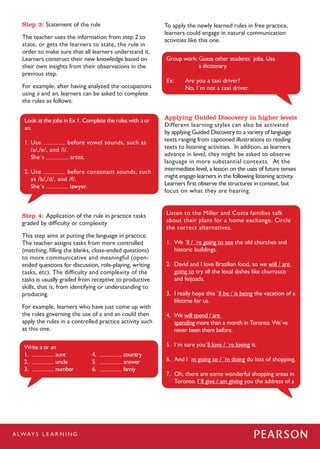 Guided Discovery for Language Instruction | PDF