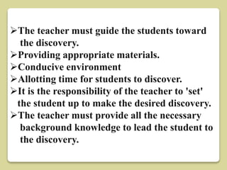 Guided discovery method | PPTX