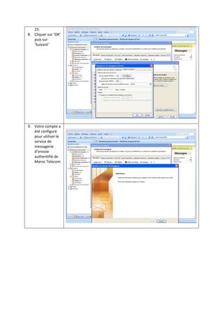 Menara: Guide de configuration messagerie | PDF