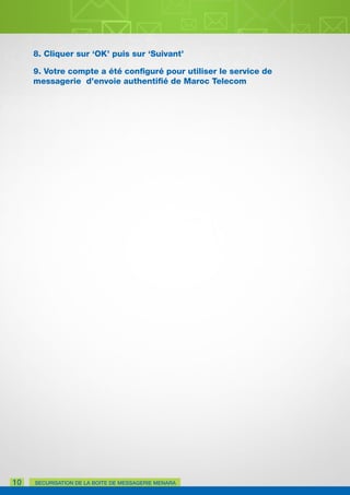 Guide paramétrage client messagerie internet Maroc Telecom | PDF