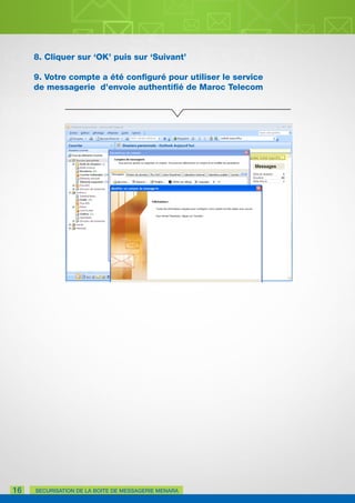 Guide paramétrage client messagerie internet Maroc Telecom | PDF