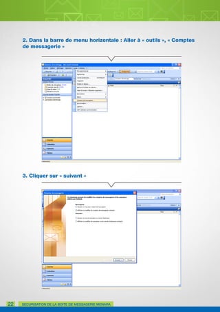 Guide paramétrage client messagerie internet Maroc Telecom | PDF