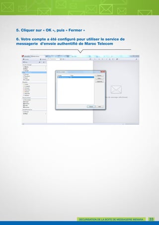 Guide paramétrage client messagerie internet Maroc Telecom | PDF