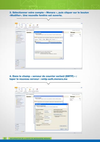 Guide paramétrage client messagerie internet Maroc Telecom | PDF