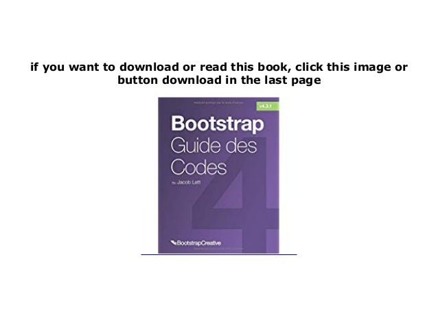 bootstrap 4 guide