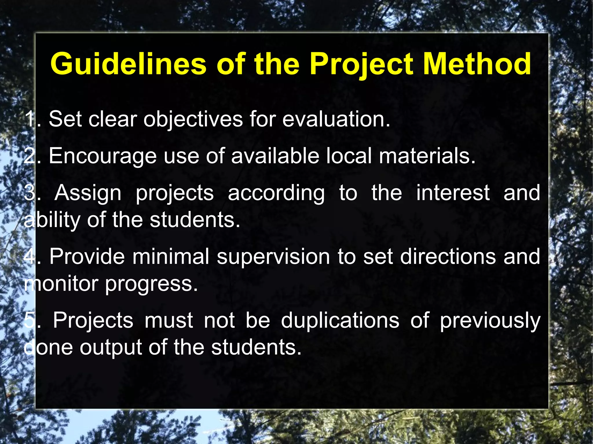 Guided exploratory approach | ODP