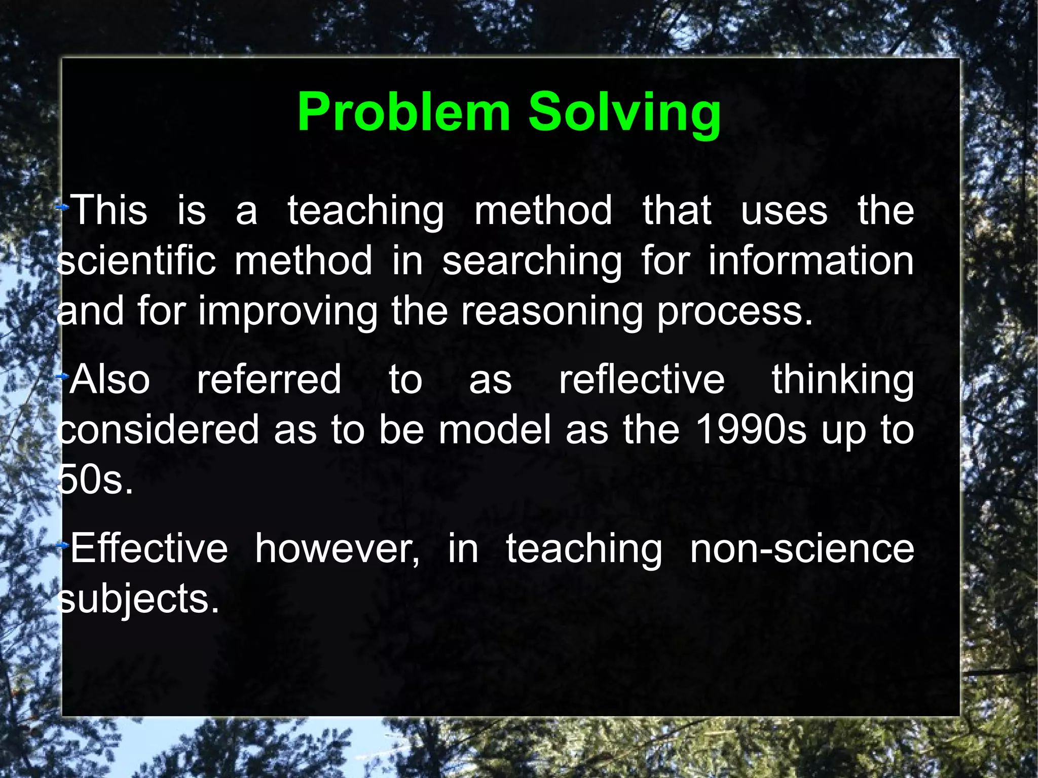 Guided exploratory approach | ODP