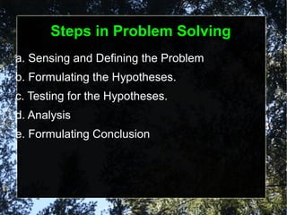 Guided exploratory approach | ODP