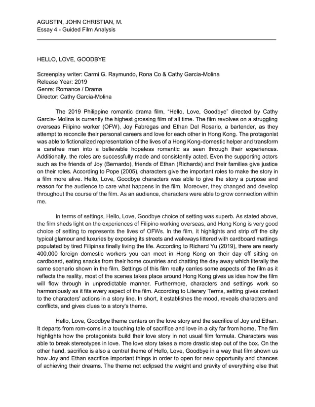 Guided Film Analysis.pdf | Drama | Genres