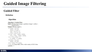 Guided image filter | PPTX