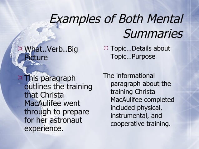 Guided individual summary practice | PPT | Education