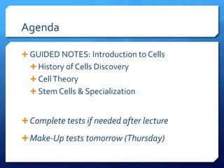 Introduction to Cells | PPT