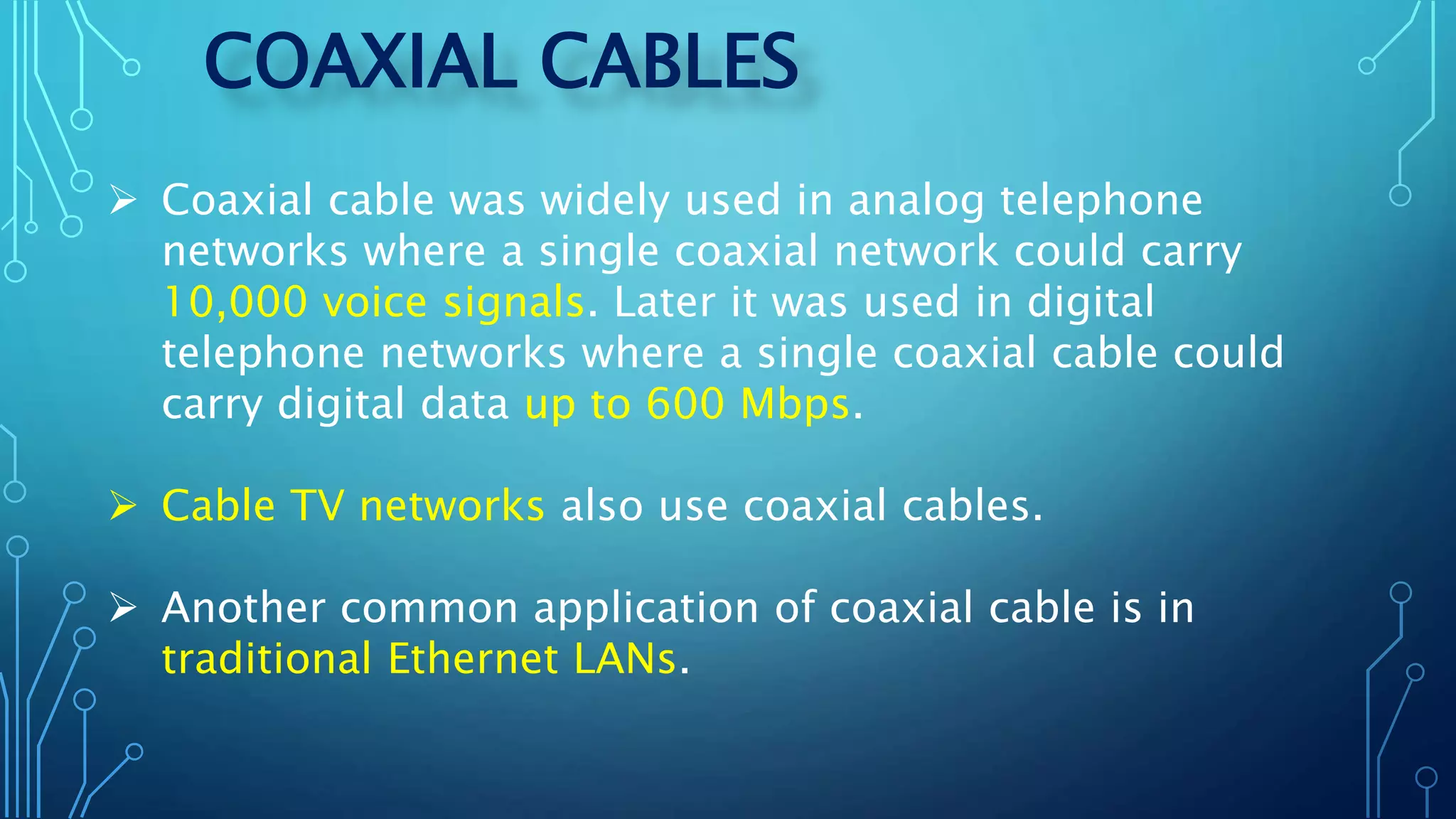 GUIDED MEDIA.pptx | Computer Networking | Computing
