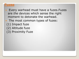 Guided missile | PPTX | Arms & Ammunition | Sensitive Topics