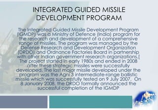 Guided missiles | PPTX