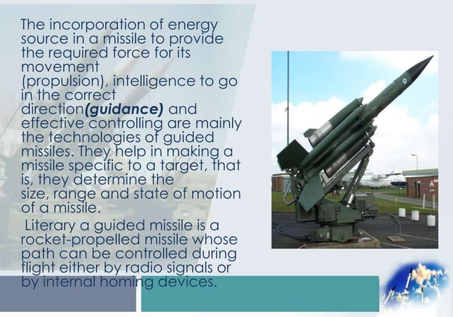 Guided missiles | PPTX