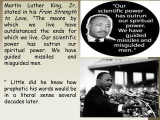 Guided missiles misguided man | PPTX