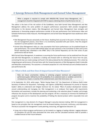 Informing Program Performance with Programmatic and Technical Risk | PDF